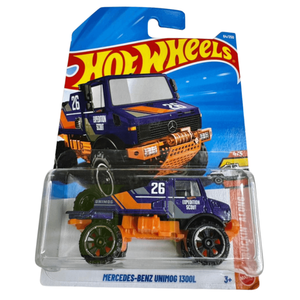 Hot Wheels 2026 Mercedes-Benz Unimog 1300L - Motorpark